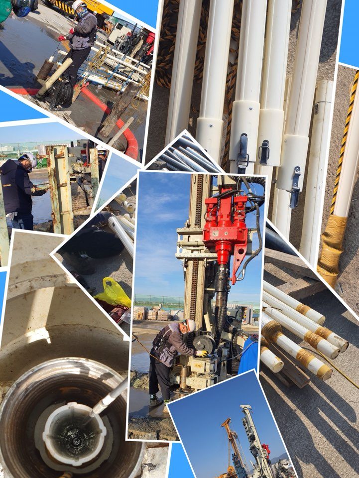 동아지반 경사계 케이싱 현장설치 – (주)동아지반 – DongA-Geovan